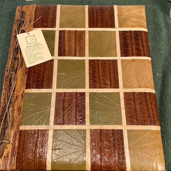 Storage & Organization | Nwt Photo Album Made From All Natural ...